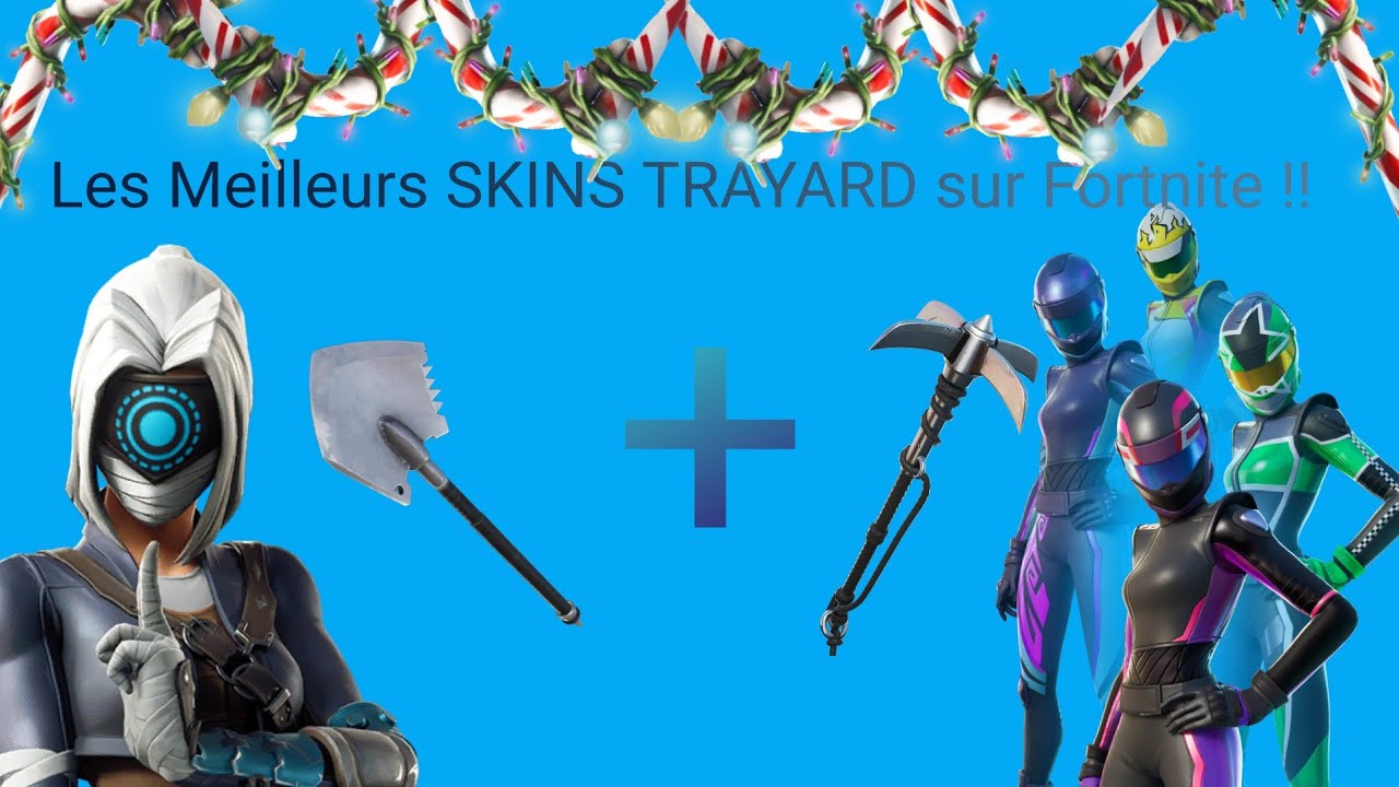 Les Meilleurs SKINS TRYHARD sur Fortnite !! - YouTube
