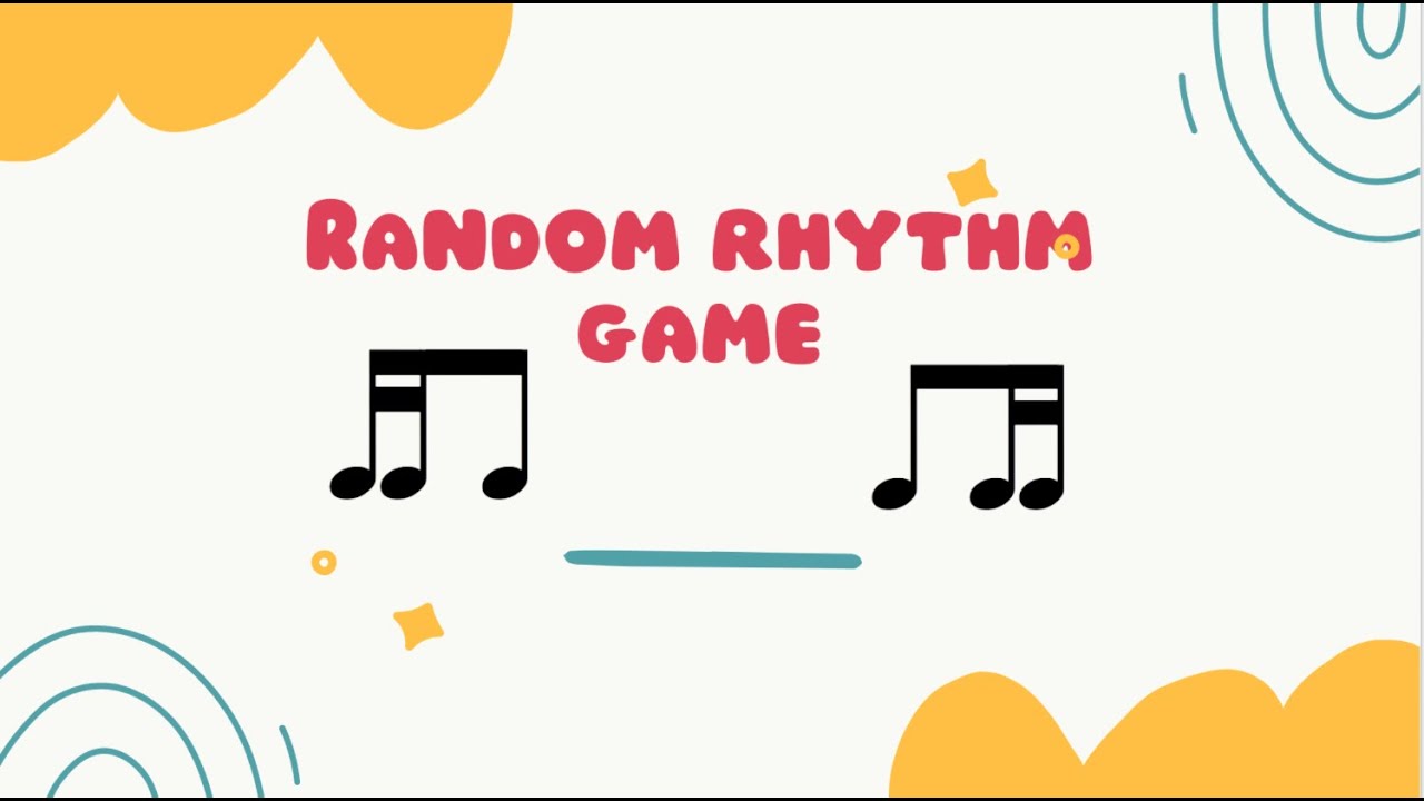 Random Rhythm Game: Tika-Ti/Ti-Tika (2 sixteenth-eighth/eighth-2 ...