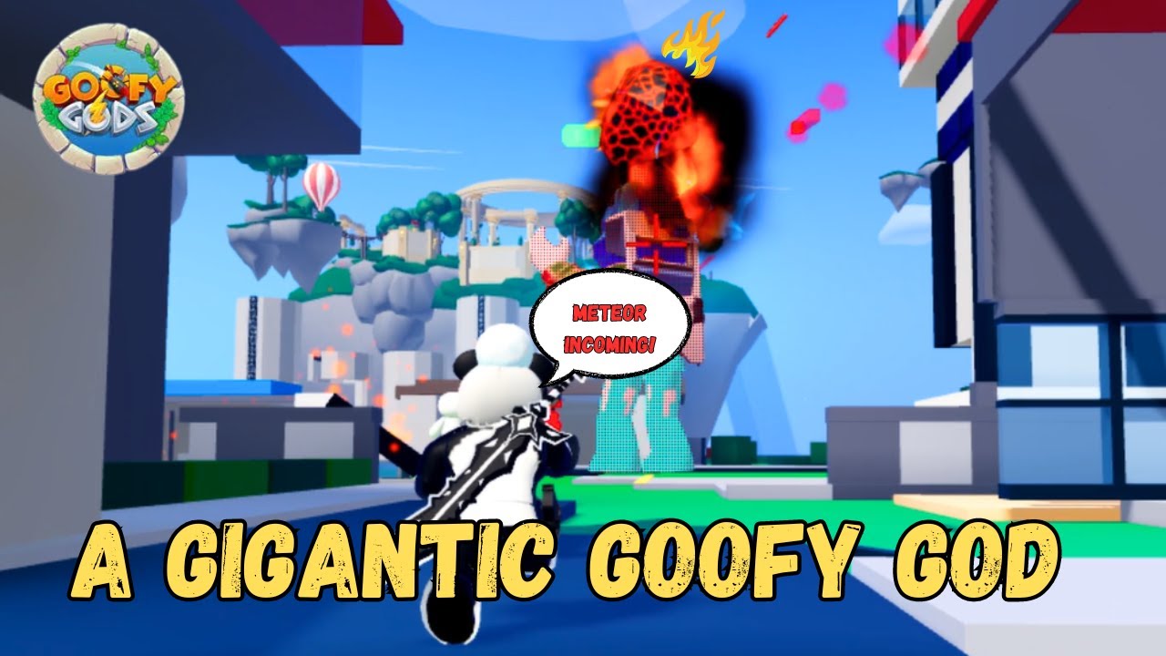 Fighting a GIGANTIC GOOFY GOD | Goofy Gods - YouTube
