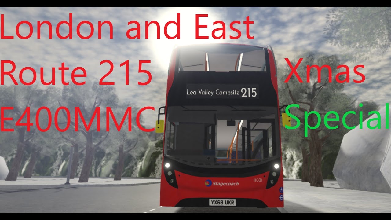 Route 215: Walthamstow Central - Lee Valley Campsite | London & East ...