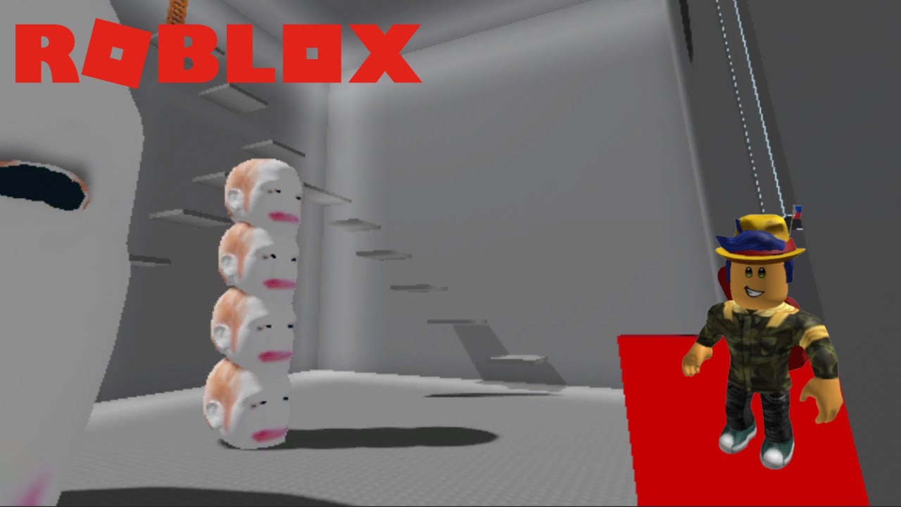 Escape Running Head Roblox Full Gameplay Youtube
