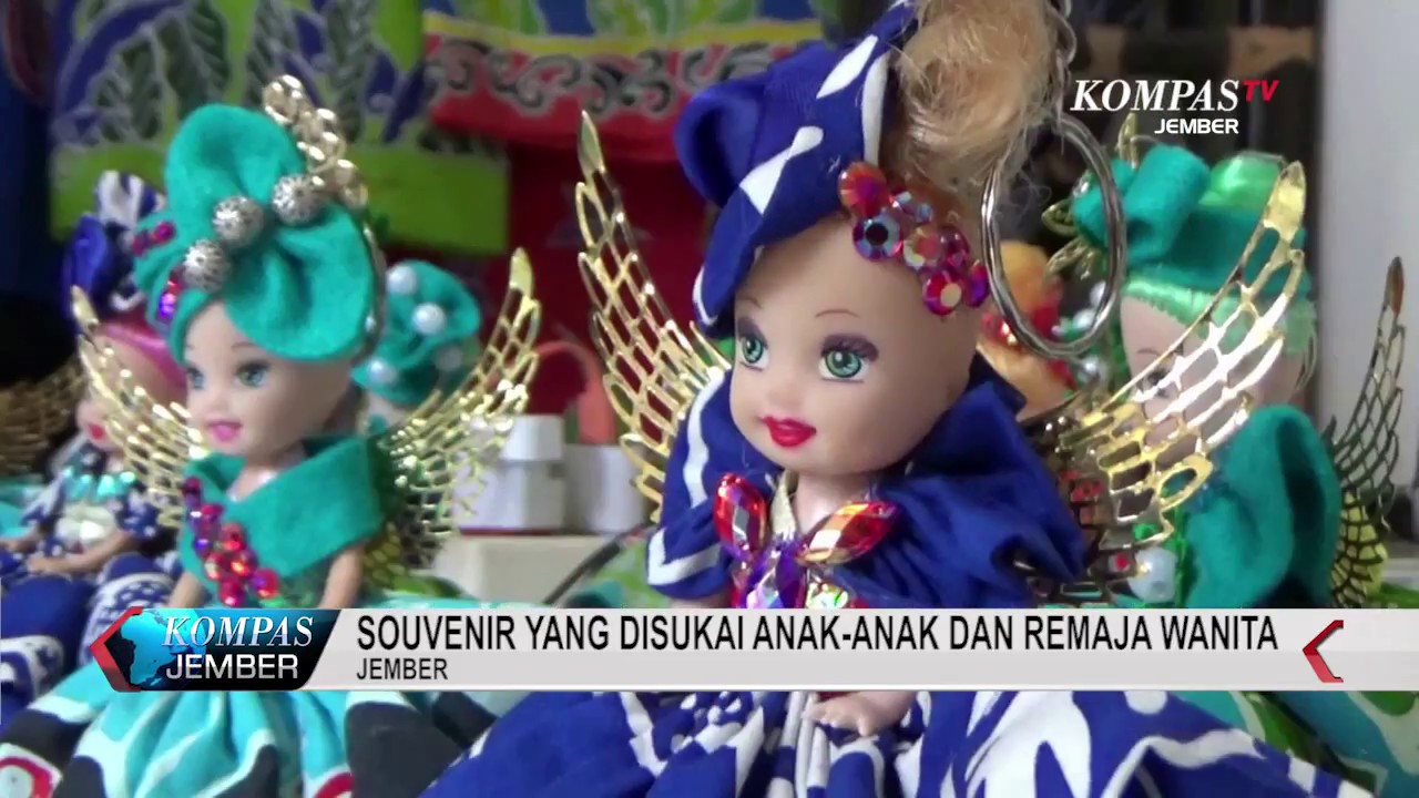 BONEKA BATIK DARI SISA POTONGAN KAIN - YouTube