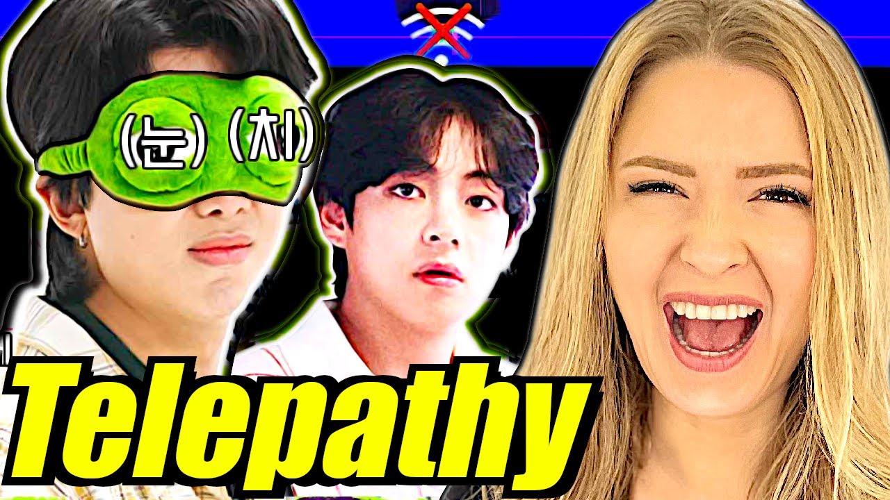 Americans React To BTS TELEPATHY CHALLENGE (Run BTS 2022 Special ...