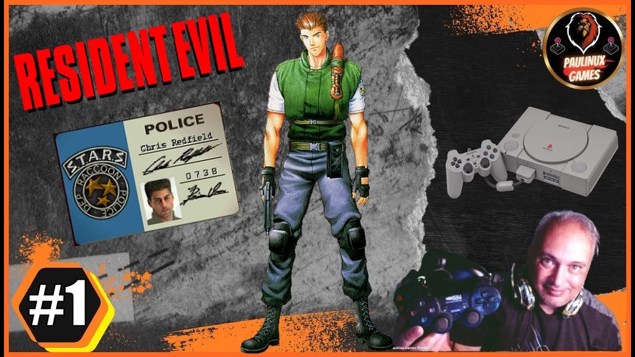 Resident Evil - Playstation (Chris Redfield) #1 - YouTube