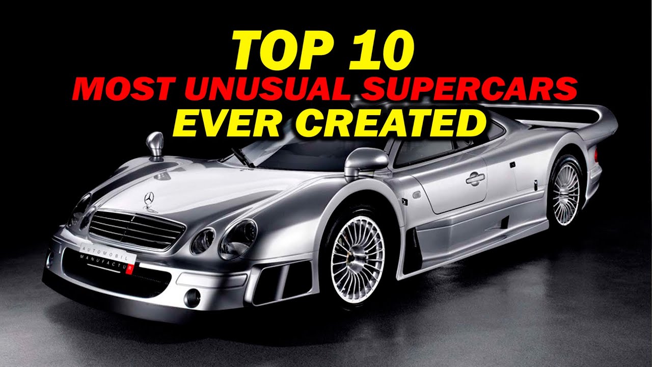 TOP 10 MOST UNUSUAL SUPERCARS EVER CREATED 🚀 | The Weirdest Cars You've ...