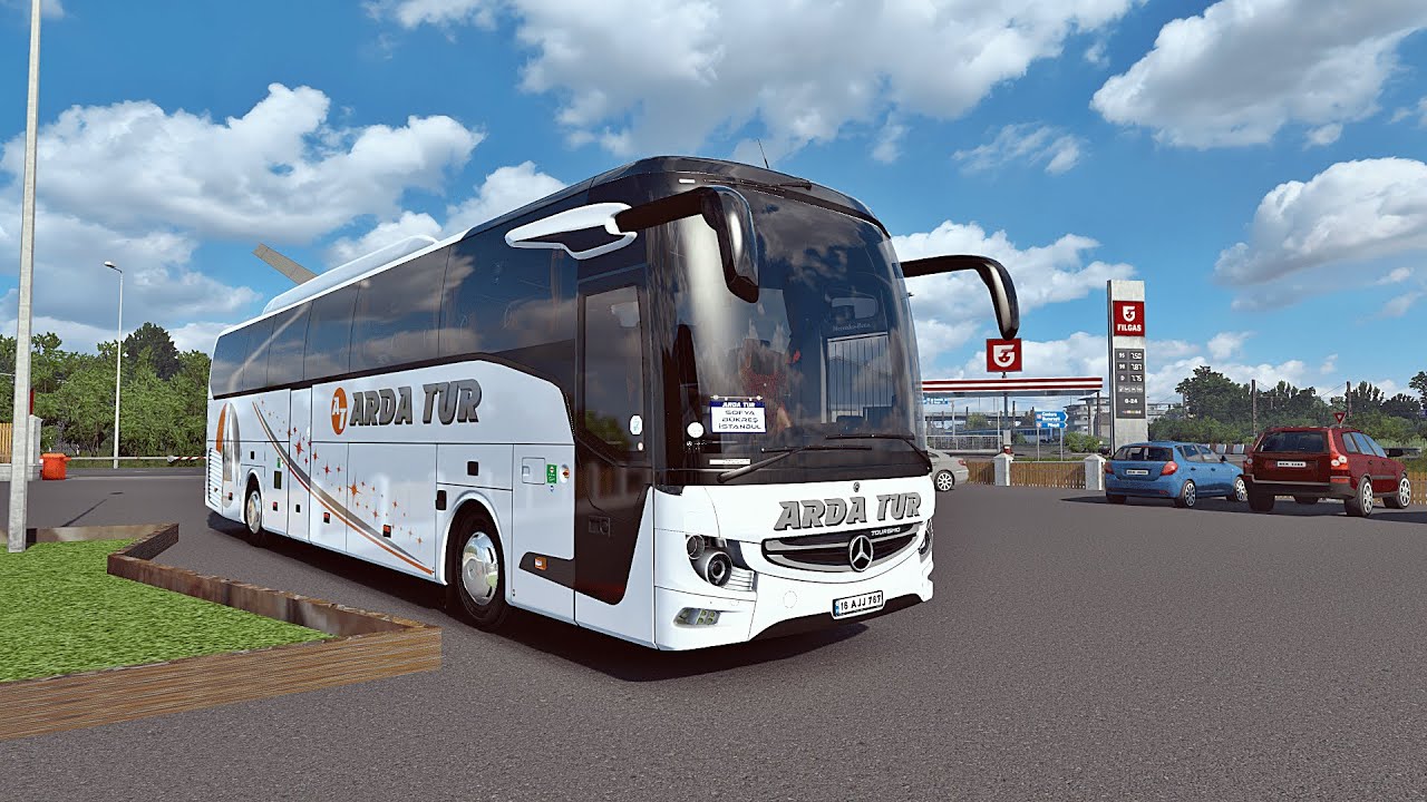 Vip Arda Tur | Sofya-Bükreş Seferi | Tourismo 16 RHD - 2020 | ETS 2 1. ...
