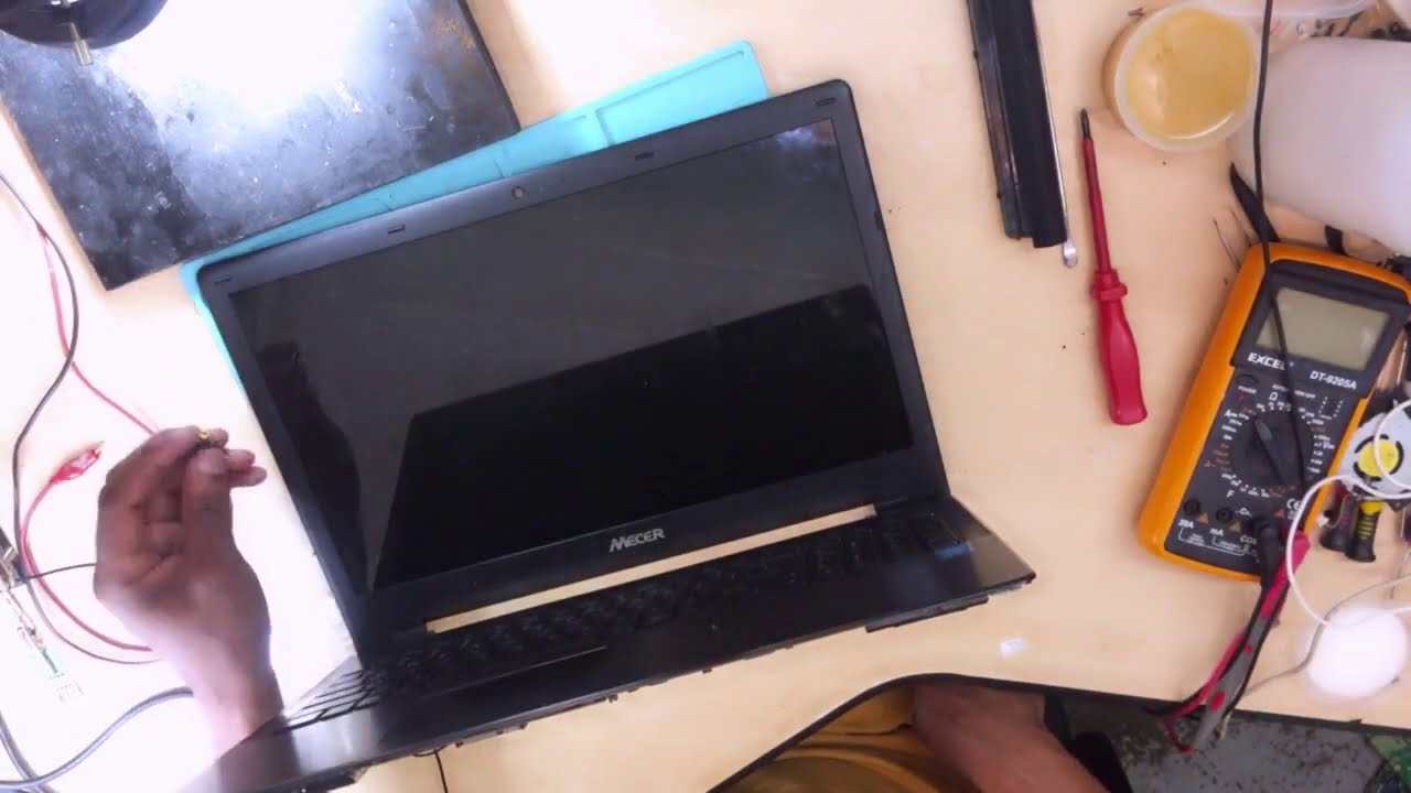 This is a common issue with Mecer Xpression W950AU not turning On - YouTube