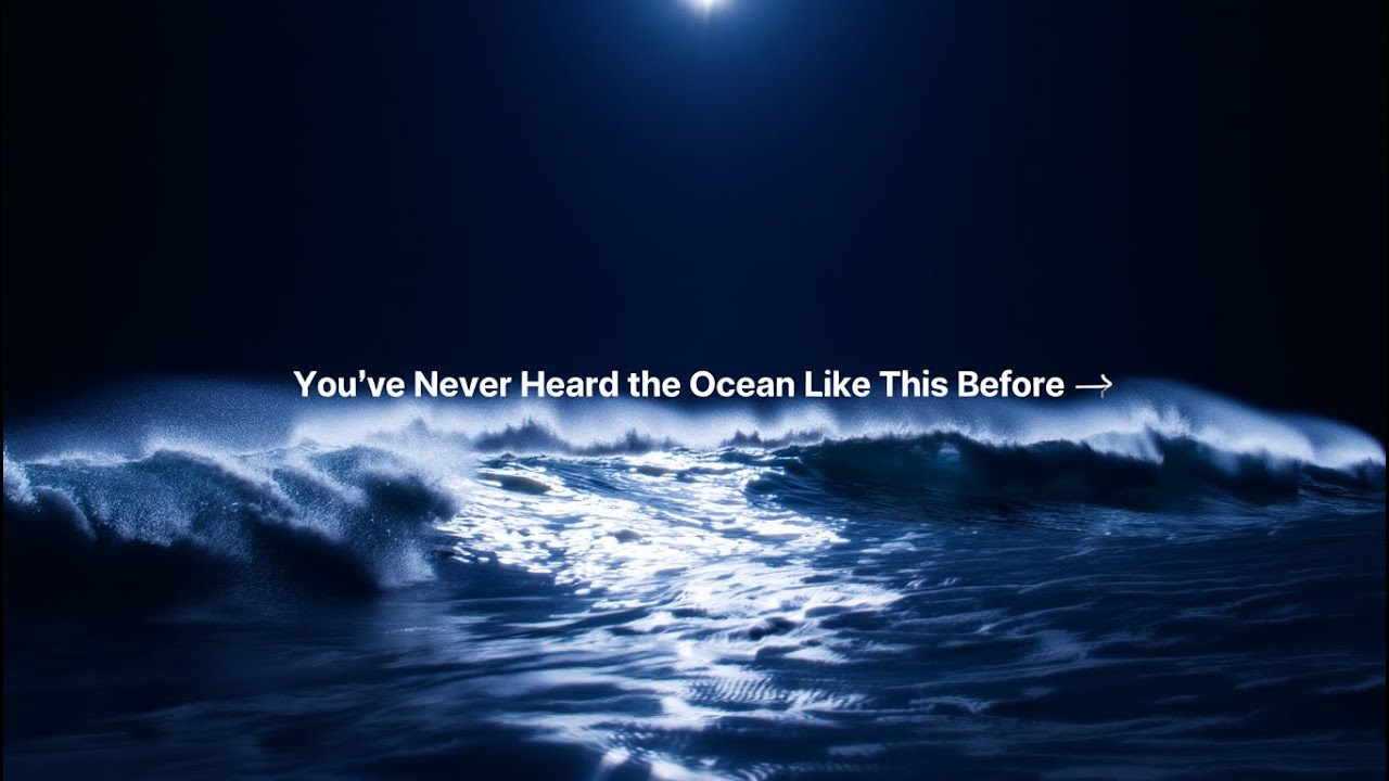 Play This Calming Ocean Waves sounds for sleeping - Wave sounds for ...