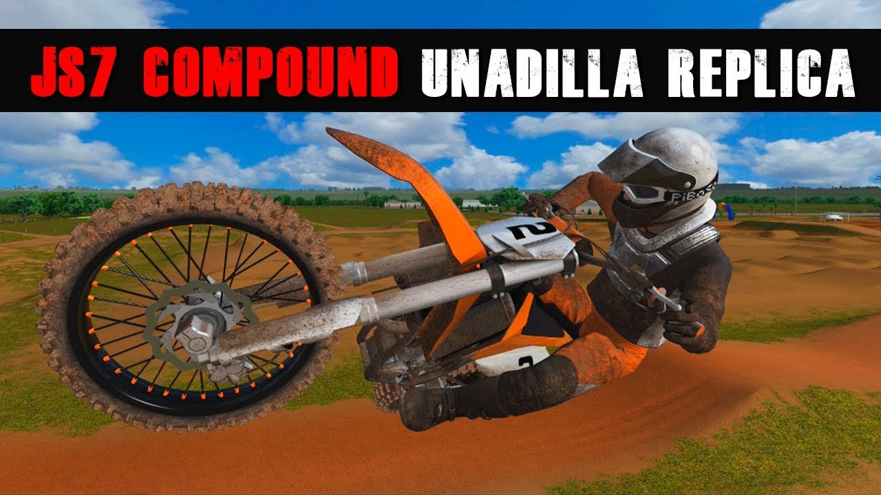 JS7 Compound & Unadilla Replica! - This Game Is Hard - MX Bikes - YouTube