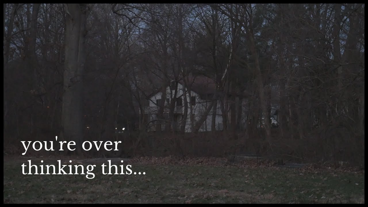 "you're overthinking this" - a short film - YouTube