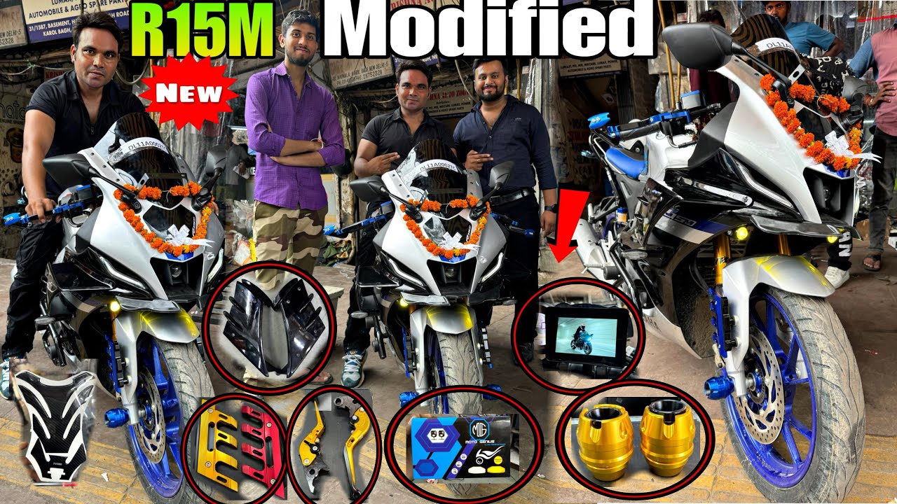 R15M की बिलकुल Gazab की Modification😱| R1M Modified | A to Z ...