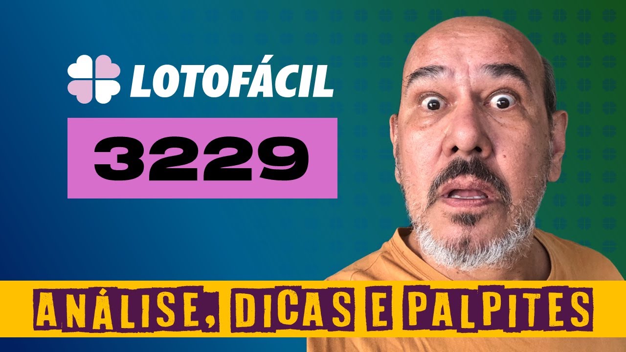 3229 LOTOFACIL HOJE🍀análises, dicas e palpites - YouTube