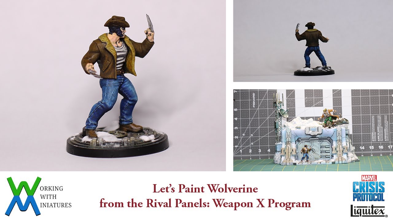 Let's Paint Wolverine - Rival Panels - Weapon X Program # ...