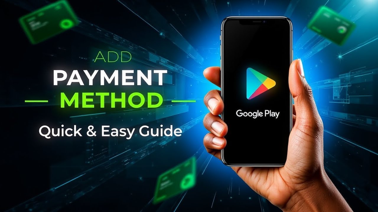 How to Add a Payment Method on Google Play | Easy Step-by-Step Guide! - YouTube
