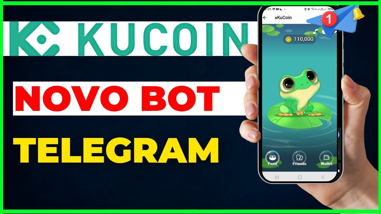 NOVO BOT TELEGRAM KUCOIN MINING - TAP TO EARN FROG KUCOIN - FROG TRADER ...