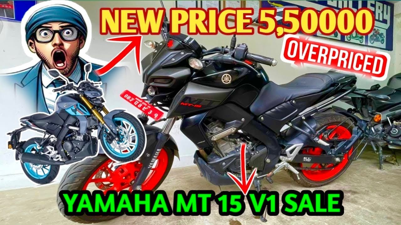 Yamaha MT 15 V1 On SALE🏍MT 15 V2 price in Nepal 💰MT Lover's Walkaround😍 ...