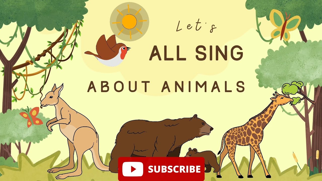 Let's all sing about animals / kids song #foryou #explore #kids #song # ...