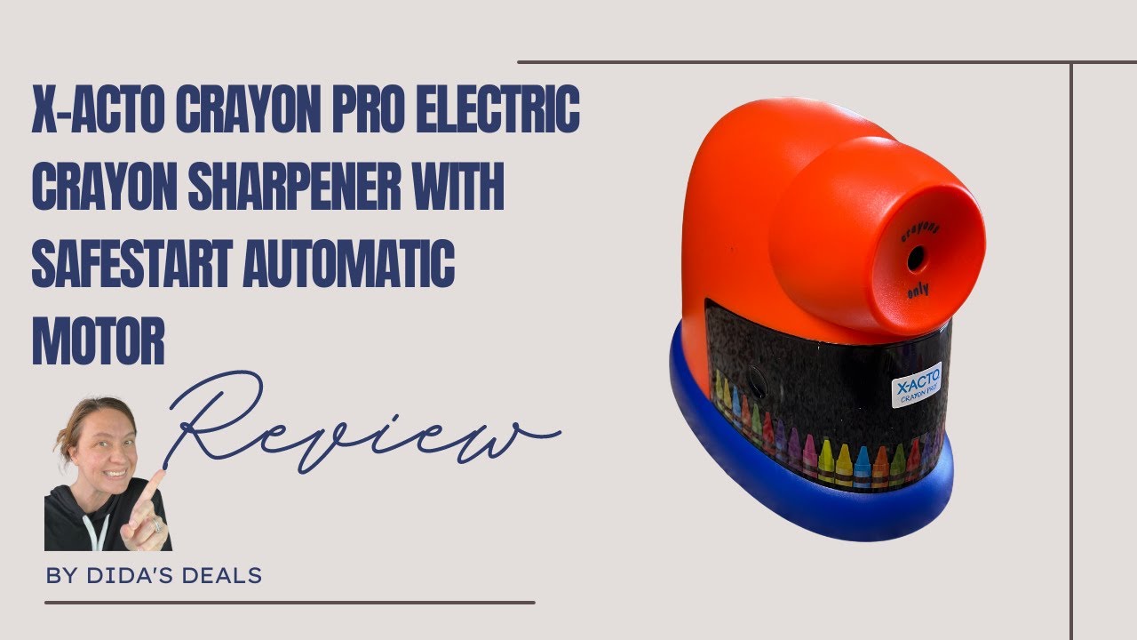 Unlock Creativity: X ACTO Crayon Pro Gives New Life to Old Crayons ...