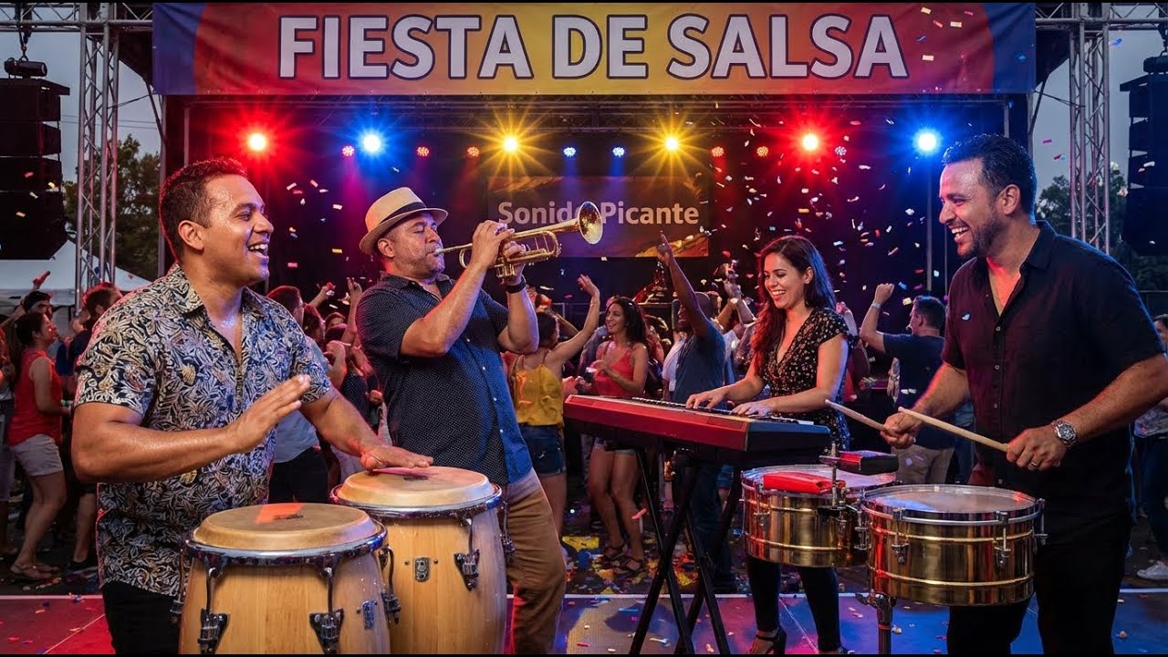 🌅 Sunset Dance Salsa – Warm Latin Grooves - YouTube