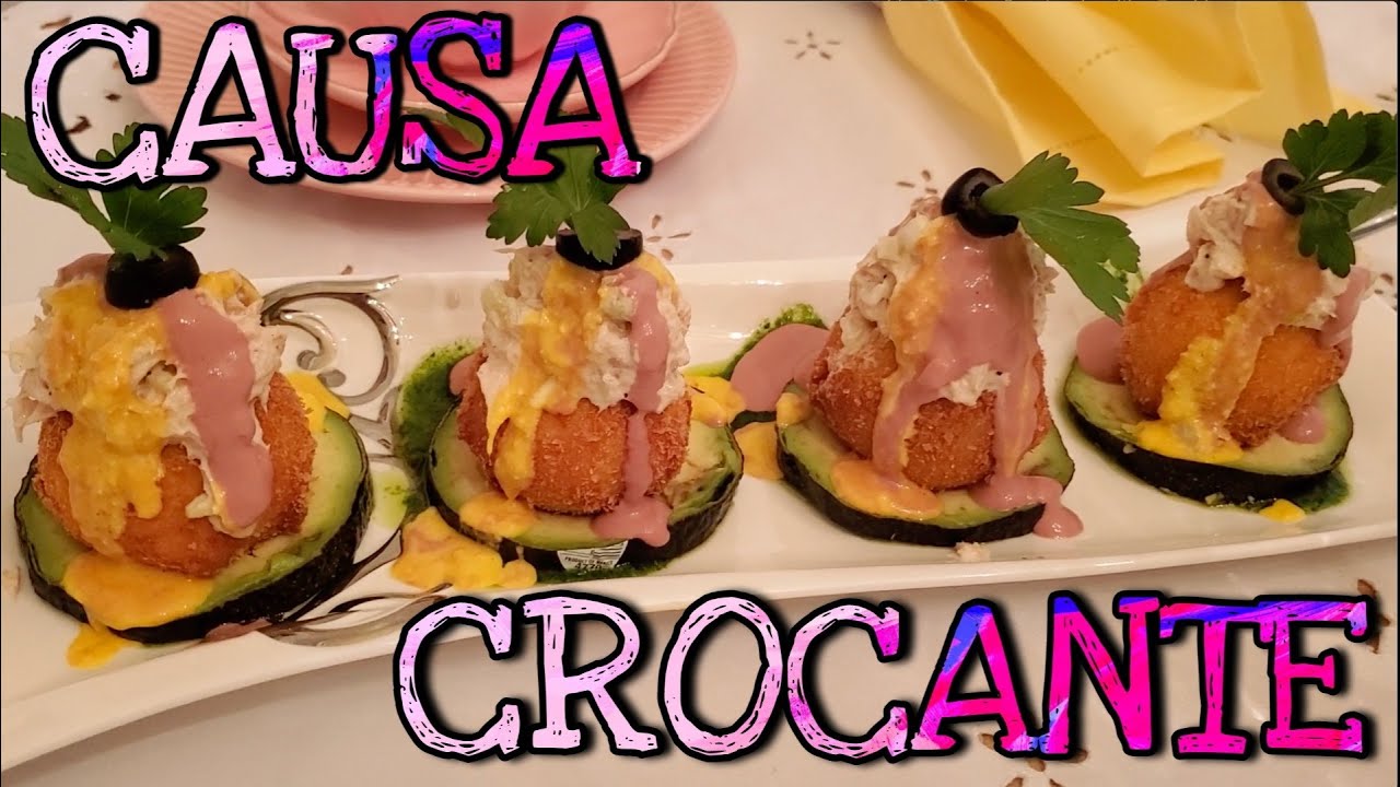CAUSA CROCANTE PERUANA | COCINANDO CON DONNA - YouTube