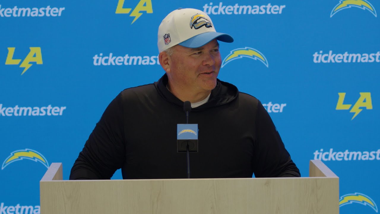 Greg Roman On Hall Of Fame Game | LA Chargers - YouTube