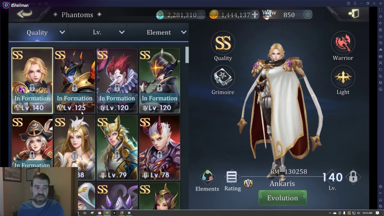 Phantom/Champion Tier List - Summoner's Glory - YouTube