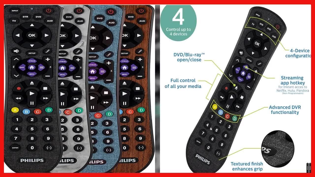 Great product - Universal Remote Control, 4-Device, for use with ...