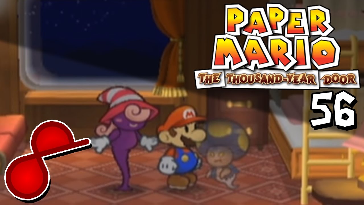 Paper Mario TTYD - [56] Spooky Paper - YouTube