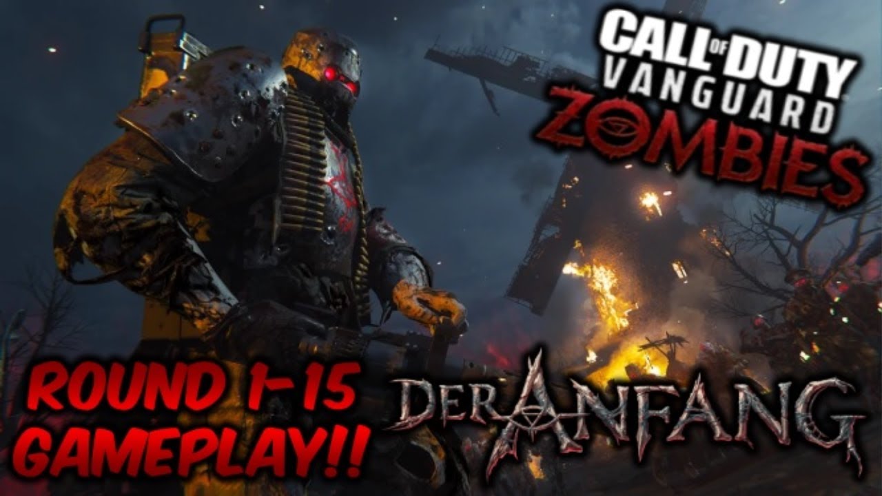 *DER ANFANG* ROUND 1-15 GAMEPLAY!! (VANGUARD ZOMBIES) FIRST PLAYTHROUGH ...