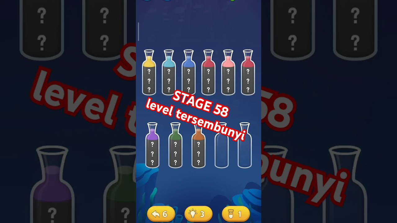 SortPuz Stage 58 #games #puzzle #game #fyp #sortpuz #puzzlegame # ...