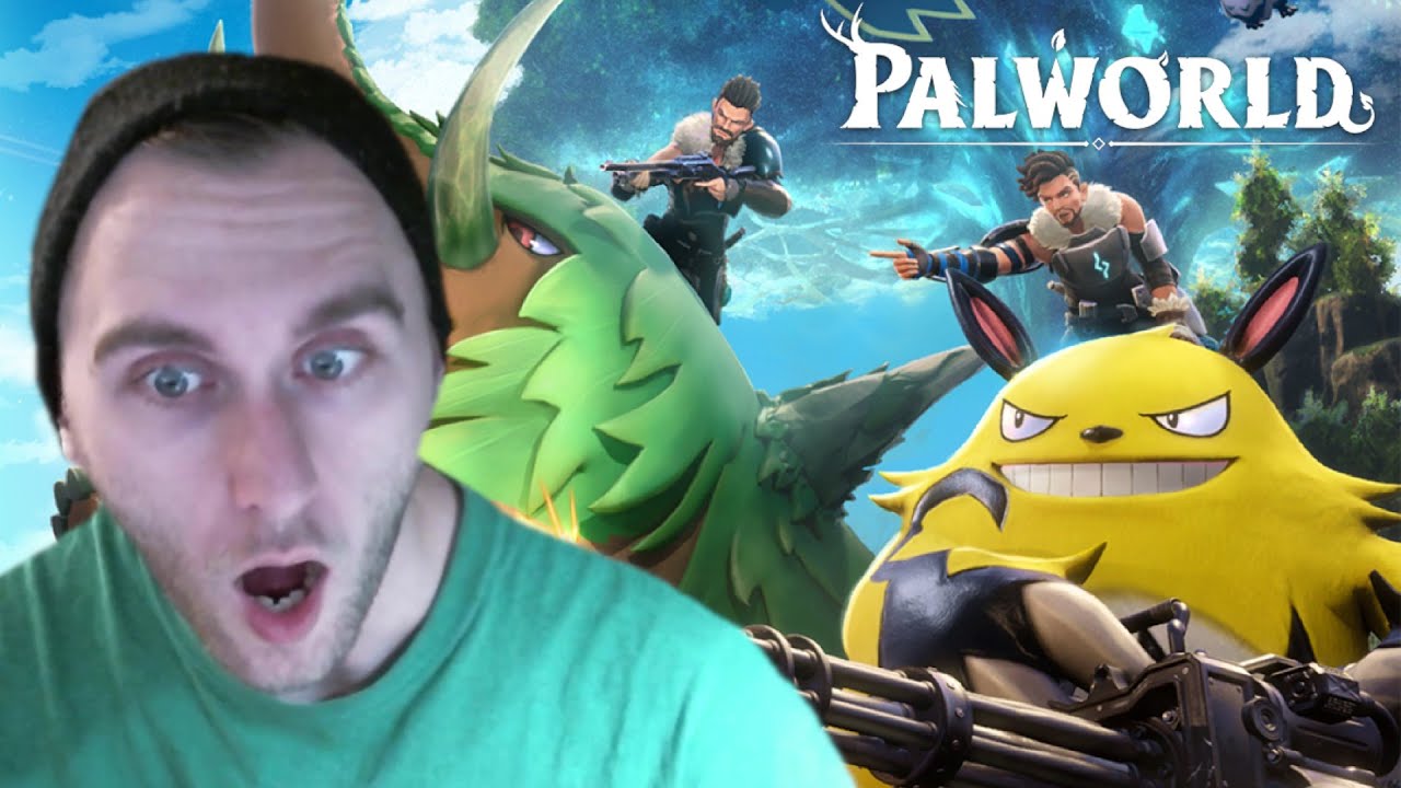 FINALLY PLAYING POKEMON WITH GUNS!! | Palworld Gameplay - YouTube
