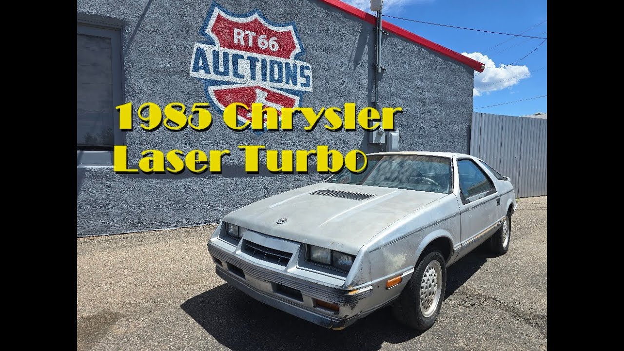 1985 Chrysler Laser XE Turbo With EVA - YouTube