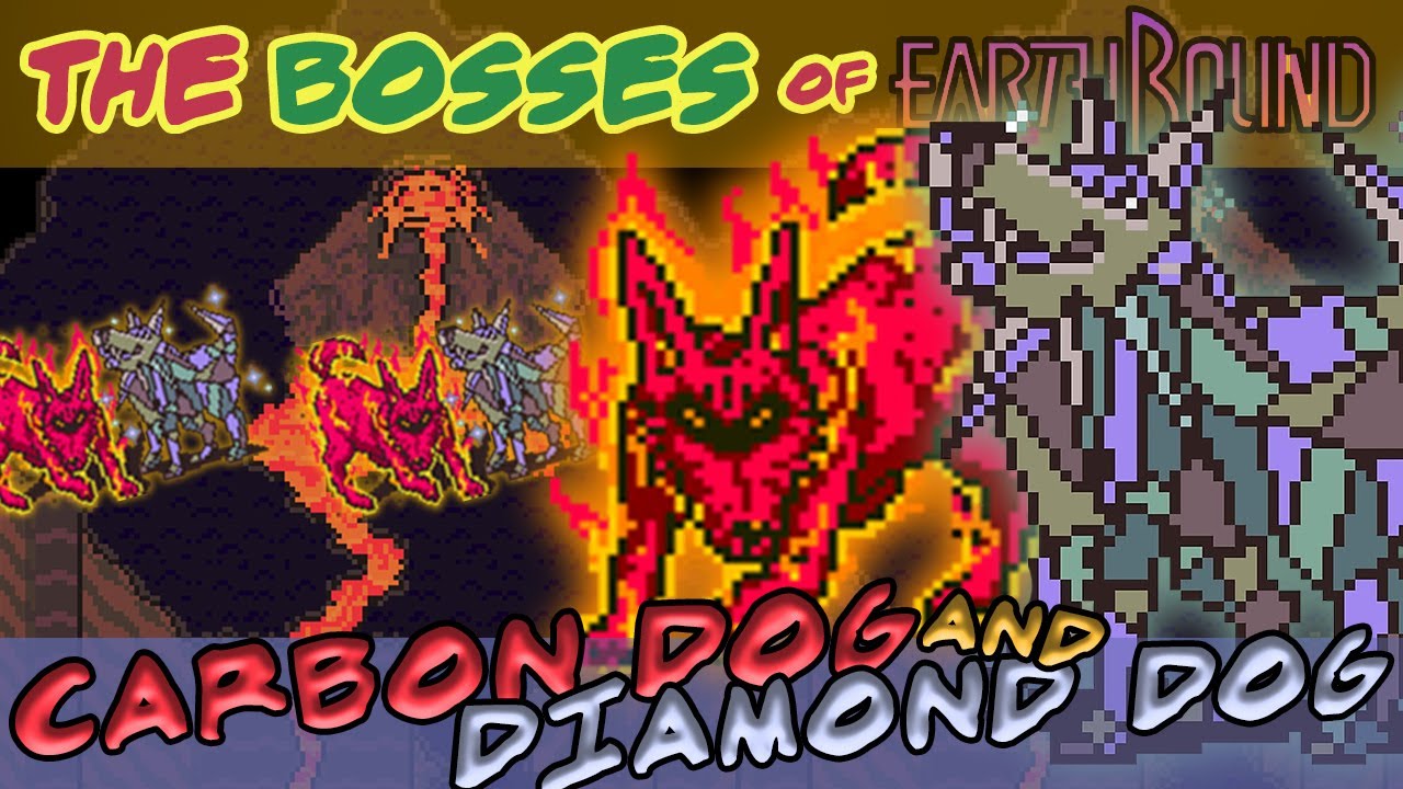 Carbon Dog and Diamond Dog | The Bosses of Earthbound - YouTube