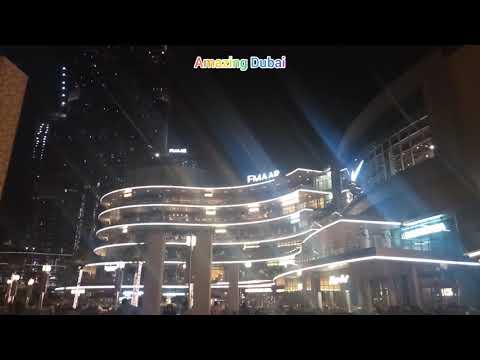 Amazing Dubai water ⛲ fountain show - YouTube