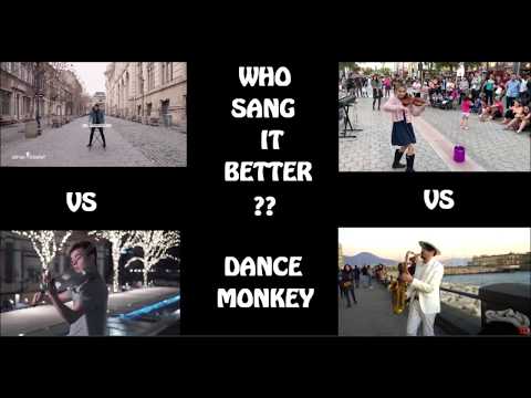 Dance monkey_who is better( Street Performance )