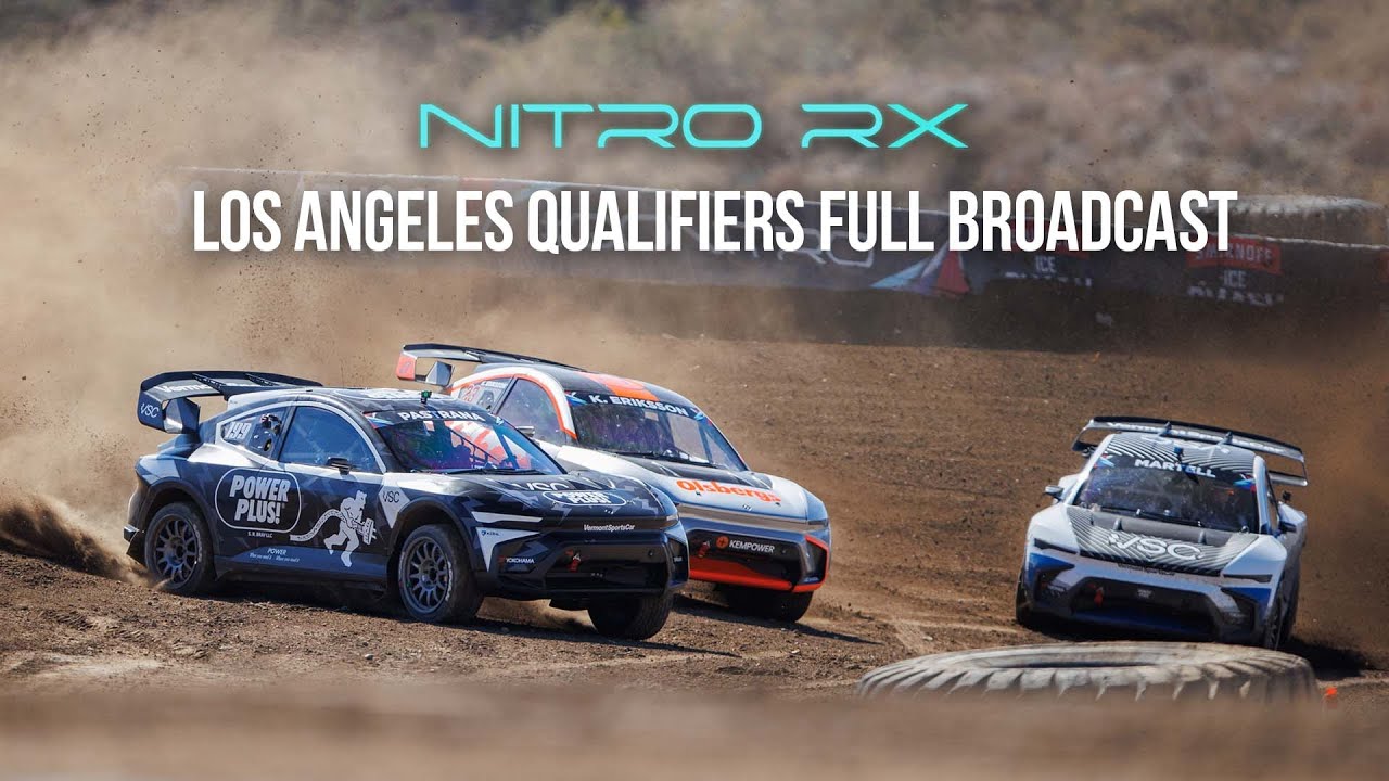 Nitro Rallycross Los Angeles FULL Broadcast - Qualifiers - YouTube