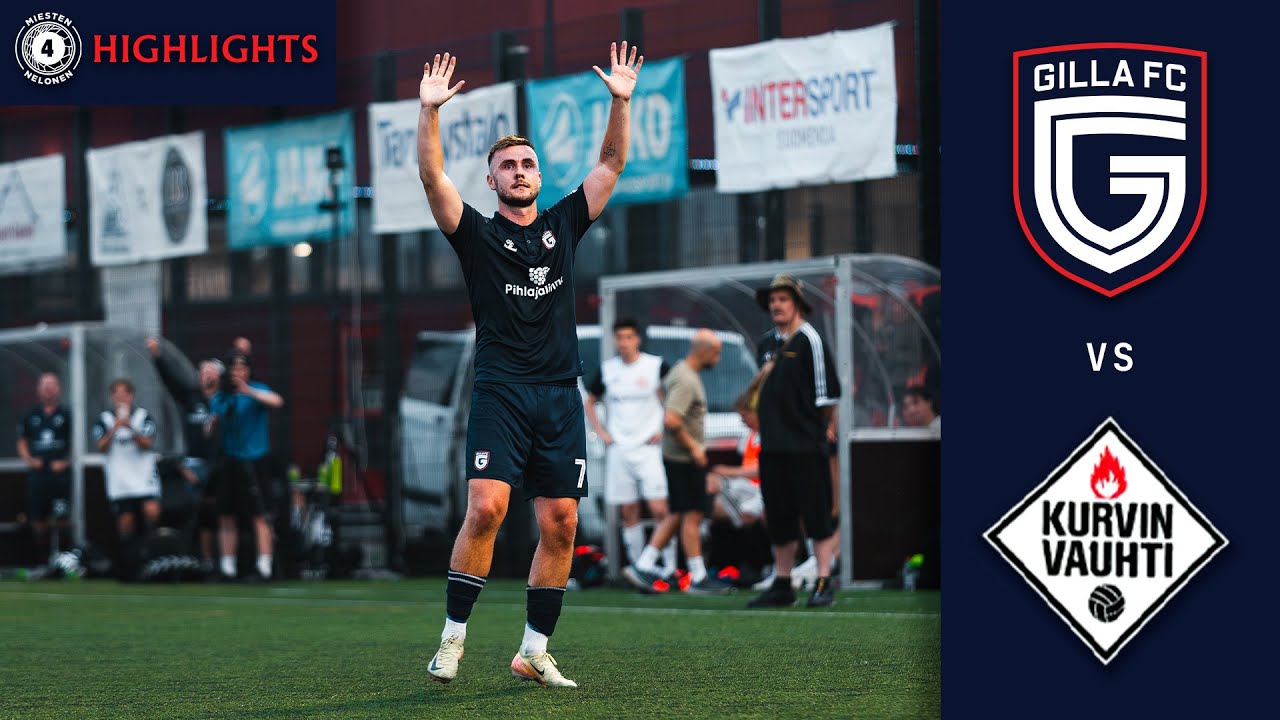 Gilla FC - Kurvin Vauhti | Highlights | Miesten Nelonen - YouTube