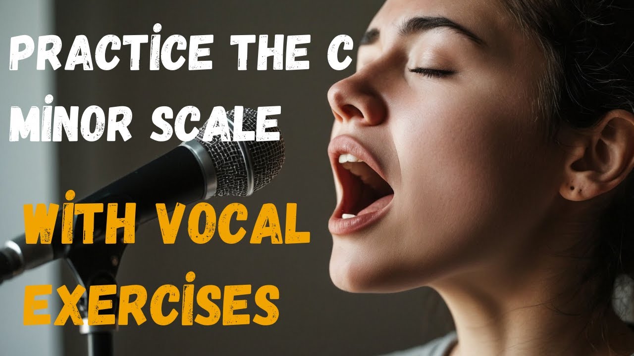 Vocal Practice in C Minor: Scale Exercises and Backing Track - YouTube