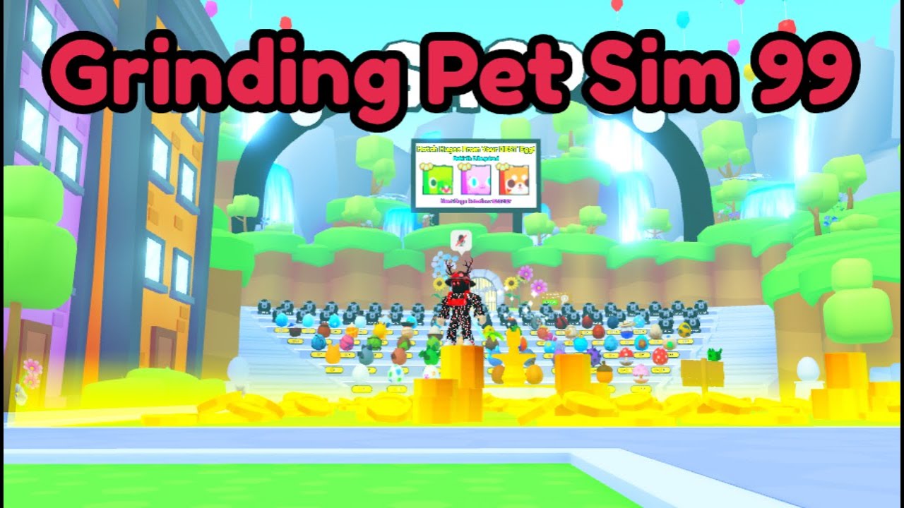 LIVE🔴| Grinding and giving away pets in Pet Sim 99 - YouTube