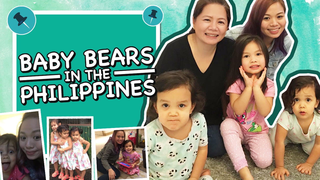 Baby bears in the Philippines | Kye Sees - YouTube