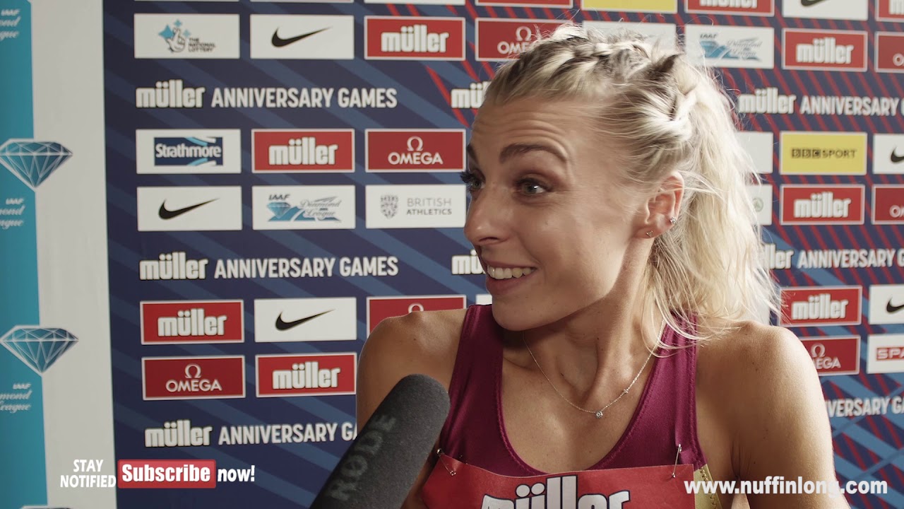 ALEXANDRA BELL HAPPY WITH HER NEW PERSONAL BEST AFTER COMING 2ND ...