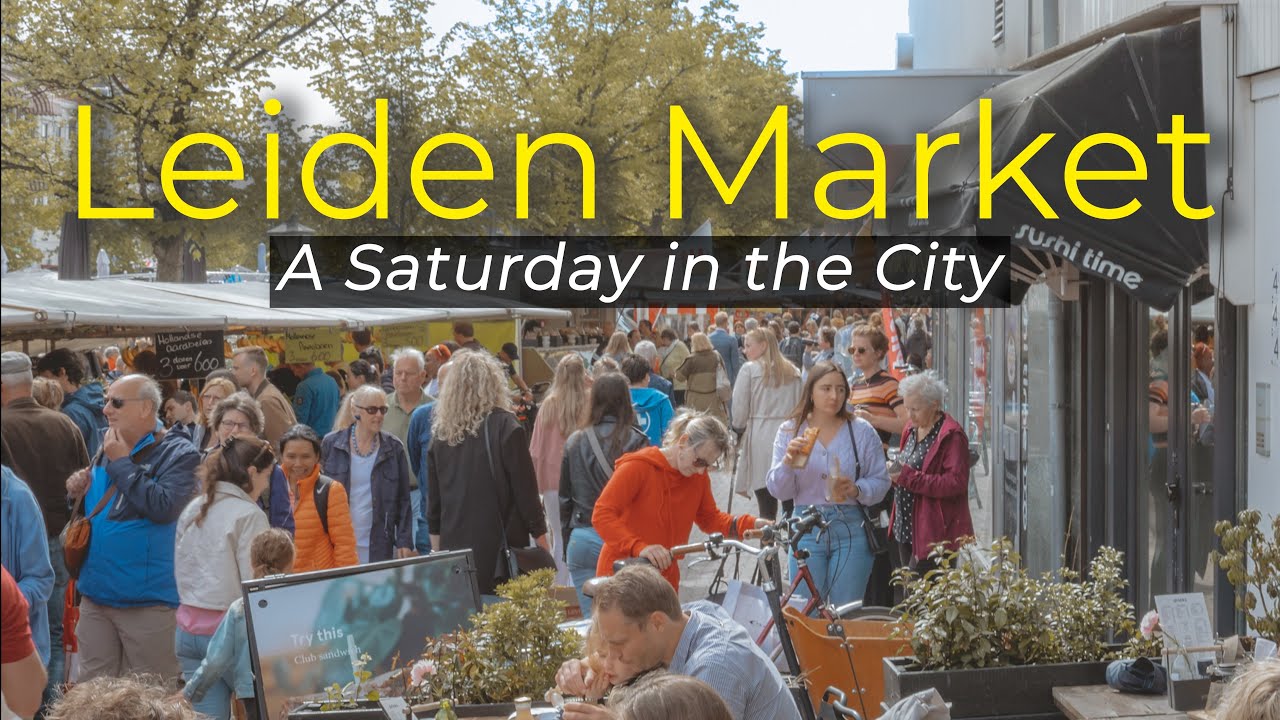 Leiden Market | Best Markets in Holland? - YouTube