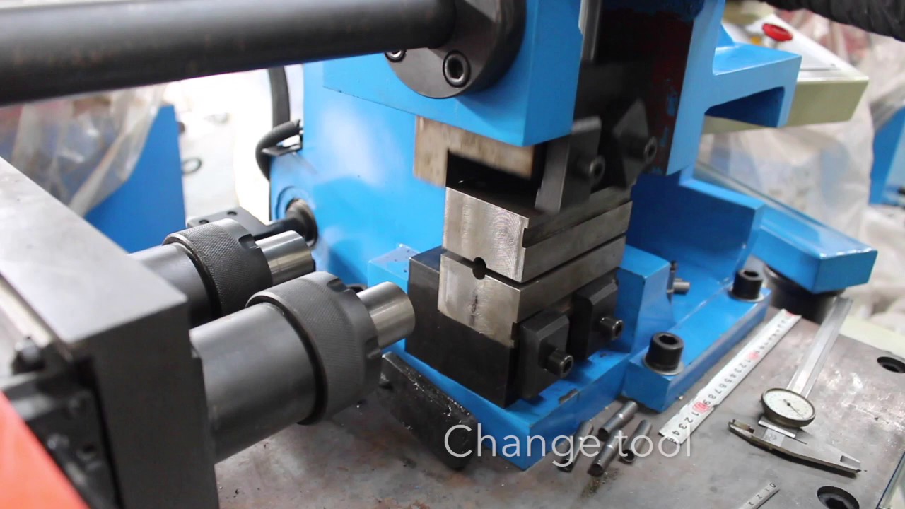 Diesel injection Steel metal tube pipe end shrinking crimping forming ...