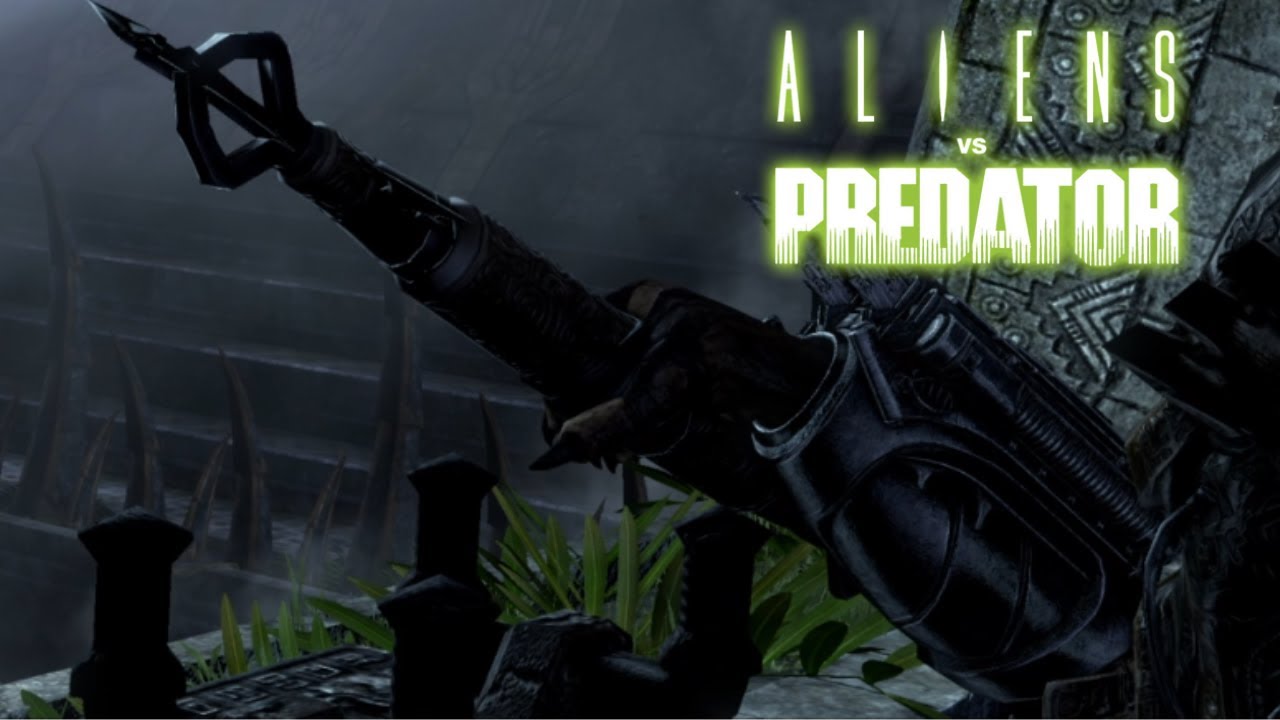 Found the best weapon in Alien Vs Predator #10 (No Talking) - YouTube