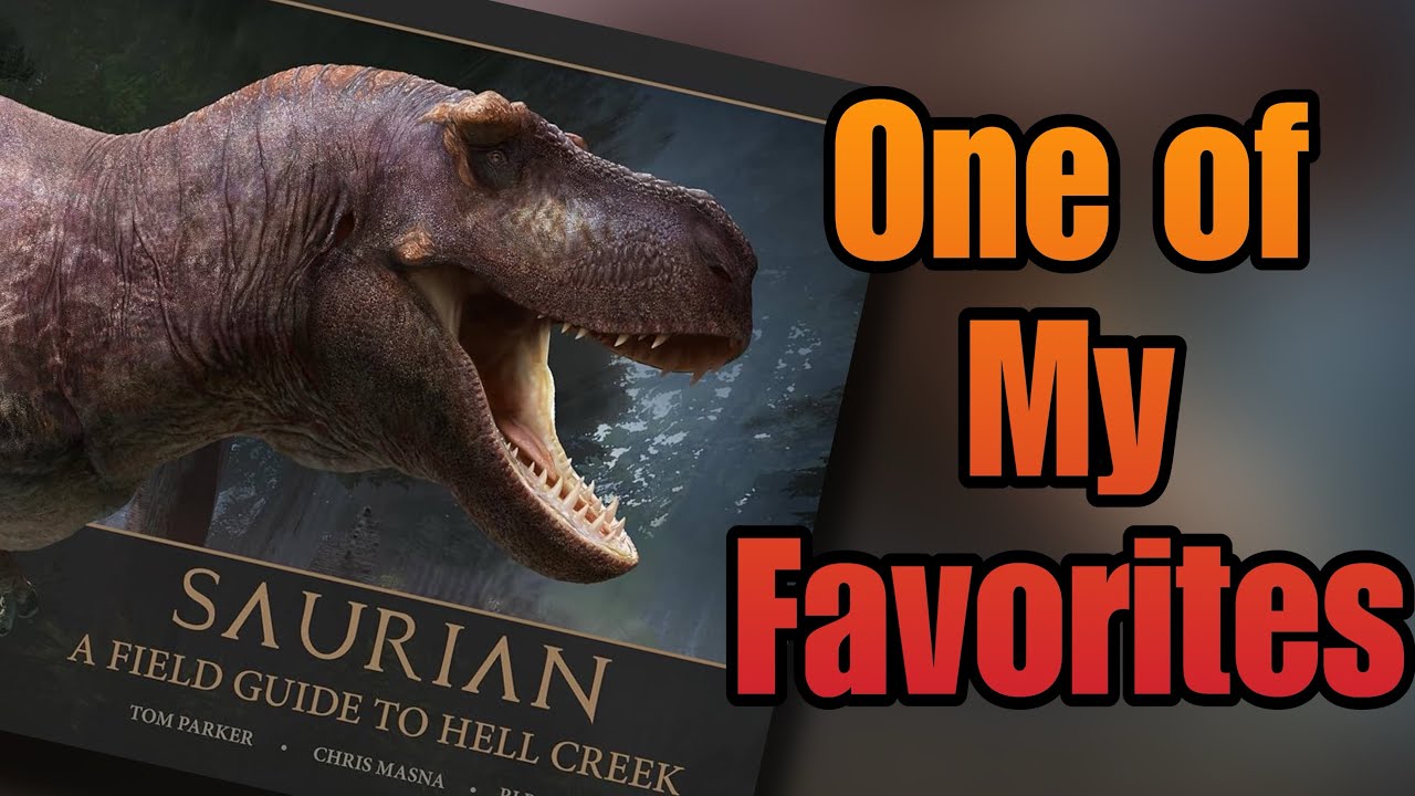 Saurian: a Field Guide to Hell Creek (an Awesome Book!) - YouTube
