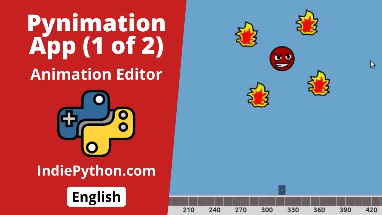 Animation Editor In Pythonpygame 1 Of 2 Pynimation App Indiepython Youtube 7877