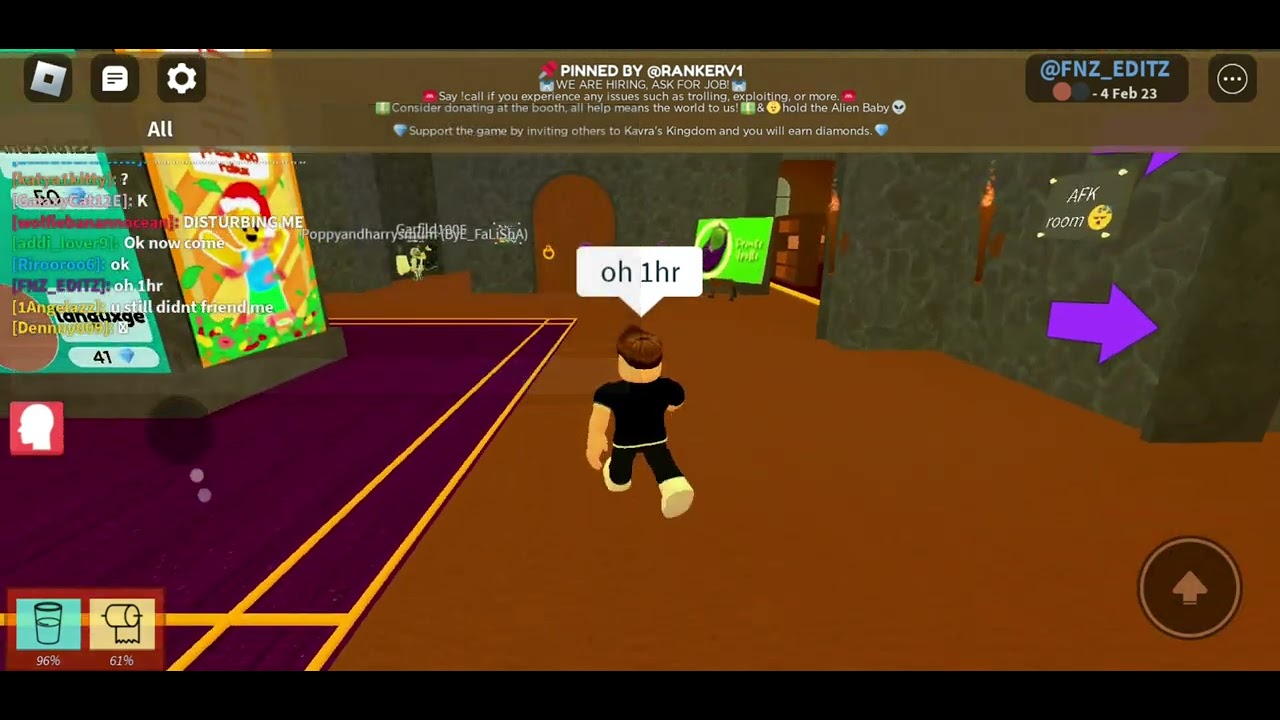 playing kk(karva's kingdom)in roblox (as a supervisor)hope you enjoy ...