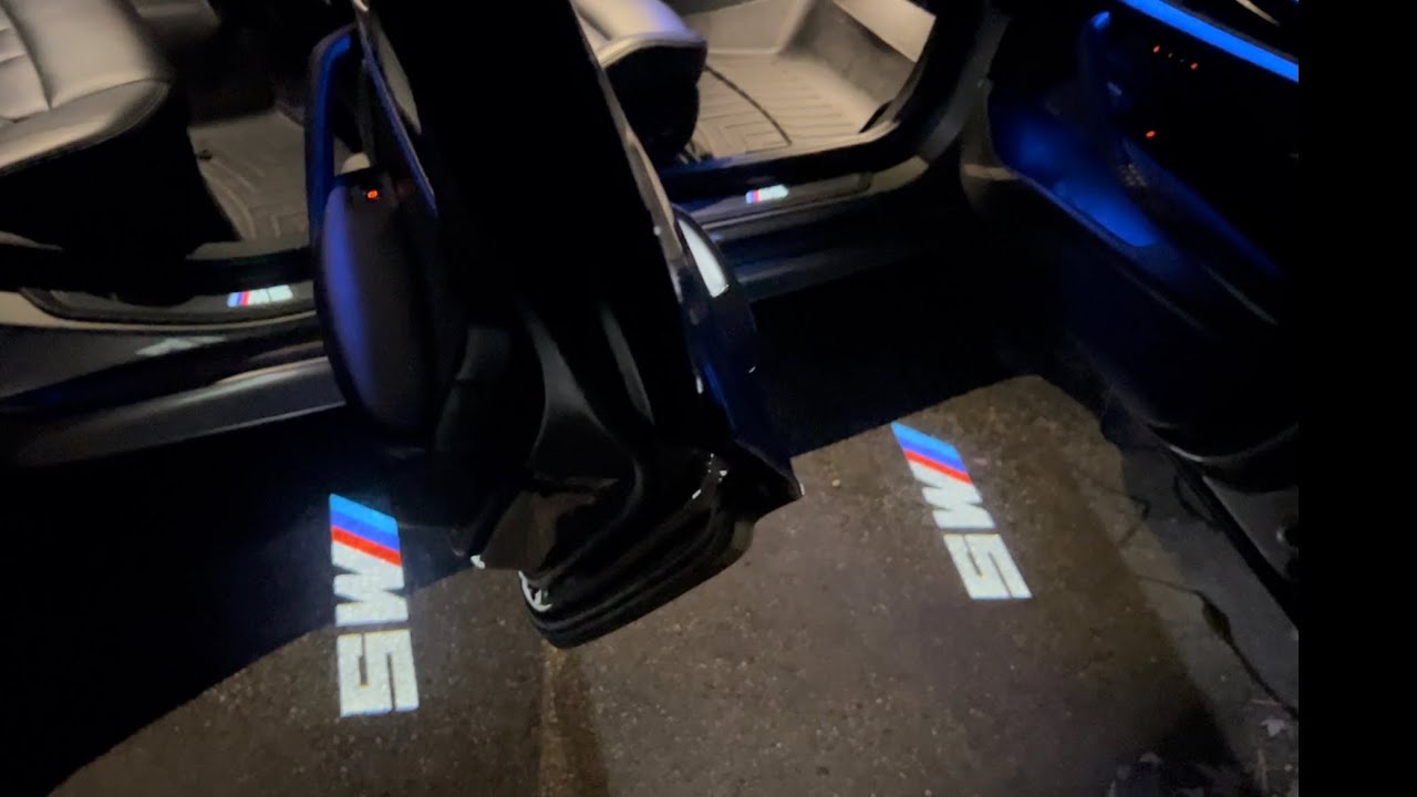 New LED door projection lights - YouTube
