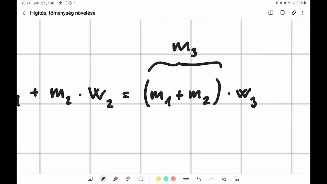 Keverési egyenlet (1/6) - YouTube
