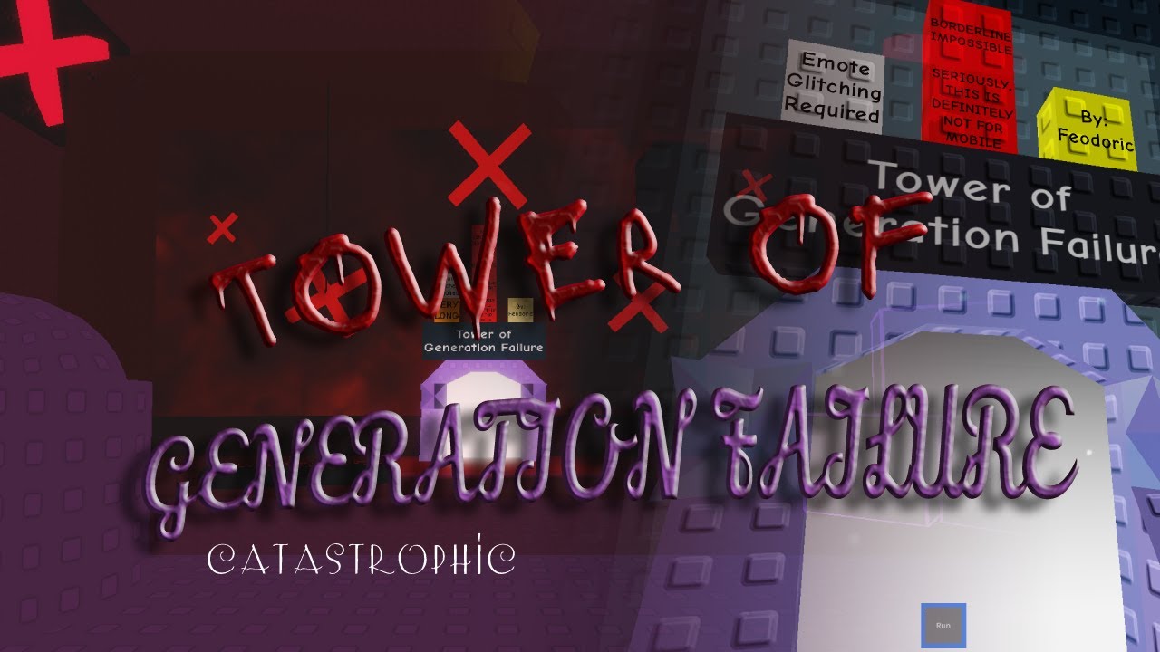 TOWER OF GENERATION FAILURE COMPLETED!! | JToH NEW THUMBNAIL - YouTube